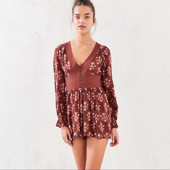 Ecote | Dresses | Nordstrom Ecot Floral Romper | Poshmark